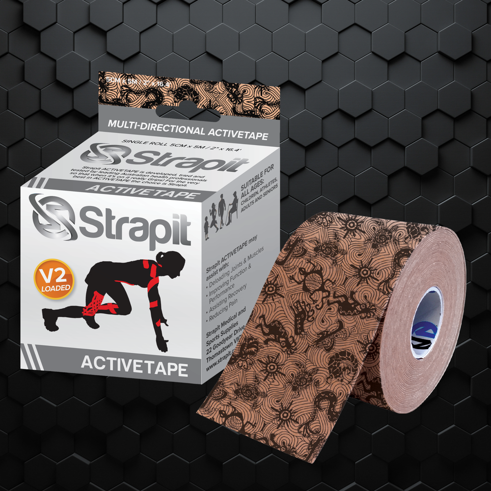 Athletic Kinesiology Strapping and Biomechanical Tape – STRAPIT